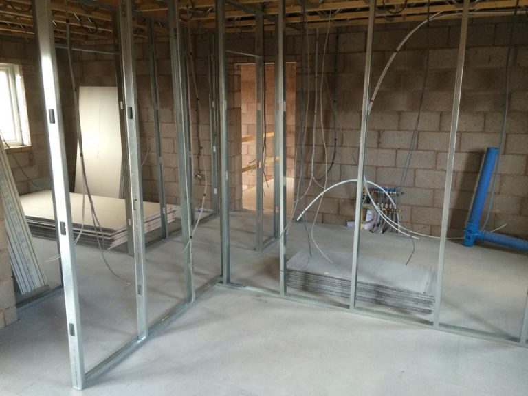 Metal Stud Partitions in Taunton, Somerset - GM Ceilings